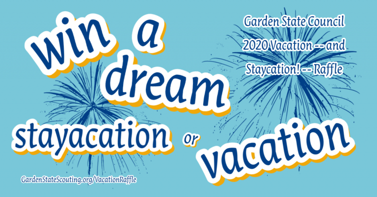 Vacation Raffle now Staycation, Too! - Garden State Council